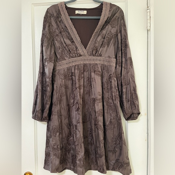 Romy | Dresses | Romy Chocolate Brown Garment | Poshmark